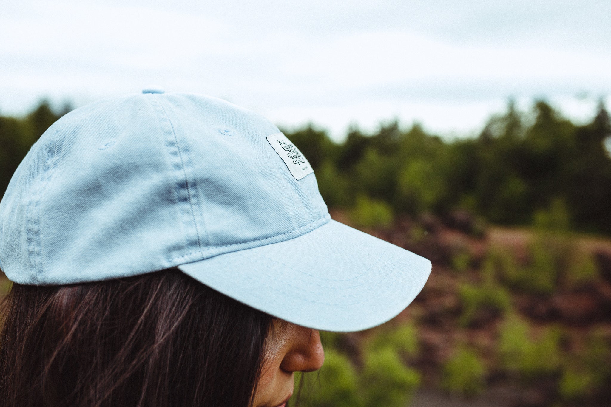 Cap Washed Light Blue – Californie Française